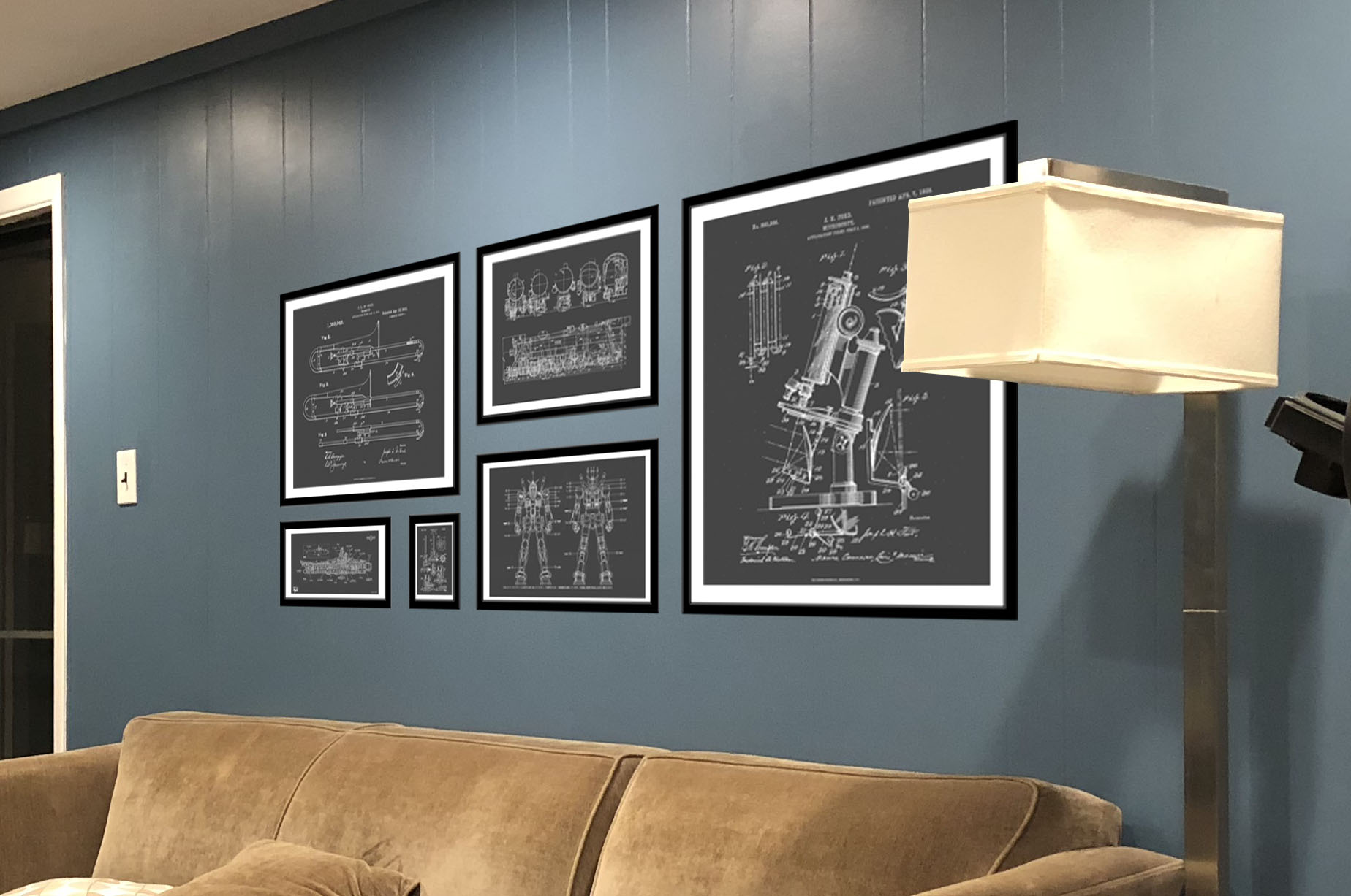 Blueprint Art – housezhu